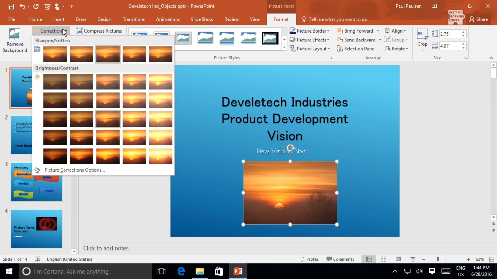 Modifying Objects in Your Presentation – Online PowerPoint Course ... Modifying Objects in Your Presentation – Online PowerPoint Course ...
