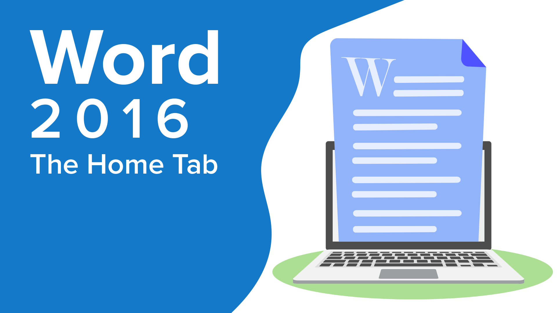 The Home Tab of Microsoft Word (EN) – Online Officekurs | Lecturio