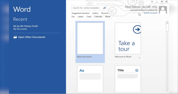 Getting Started with Word 2013 - Lesson Introduction