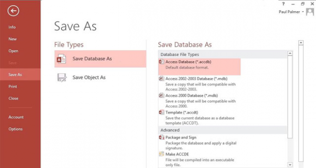 Using Advanced Database Management in Access 2013